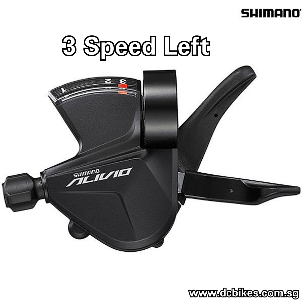 Shimano 3/9 Speed Alivio SL-M3100-R Rapidfire Plus Left/Right Shifter – Dcbikes