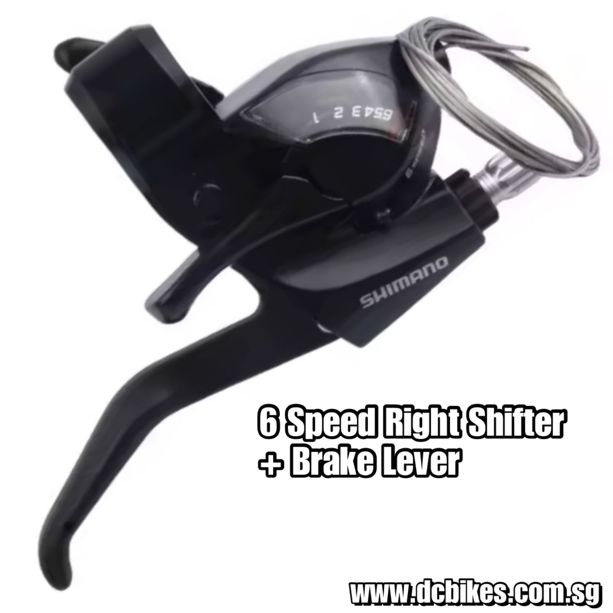 Shimano EF41 Altus 3 X 6 Integrated Left & Right Shifter + Brake Lever ...