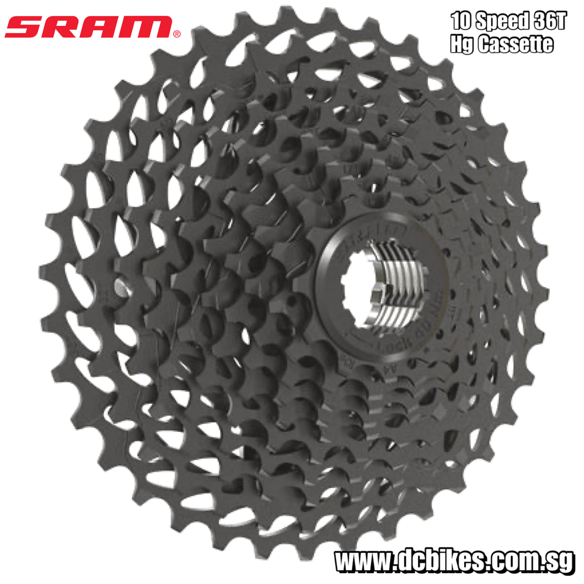 Sram 10 Speed 36T Black Bicycle HG Cassette PG-1020 – Dcbikes