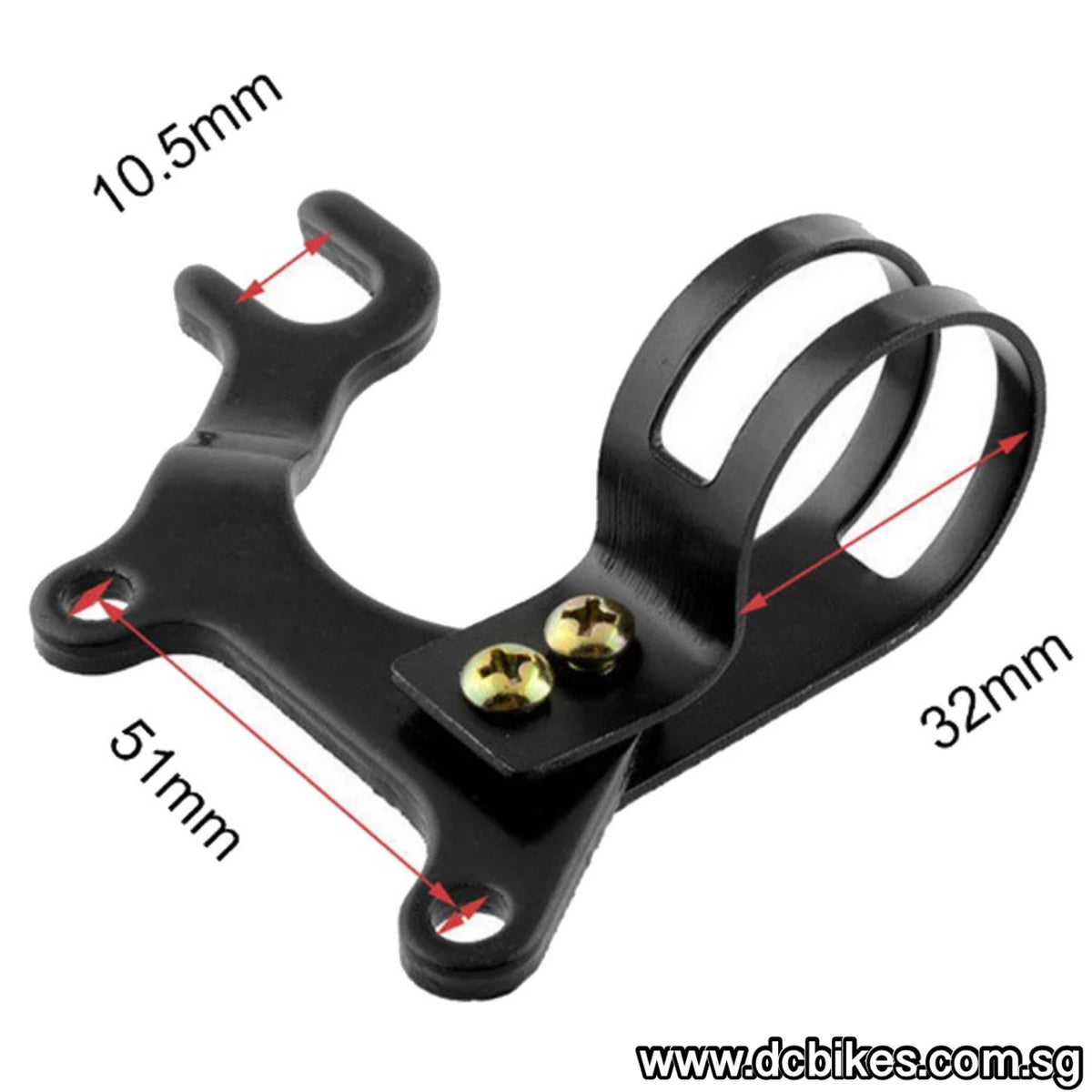 Front Fork | Rear Frame V Brake To 6 Bolt 160mm Disc Brake Mounting Cl ...