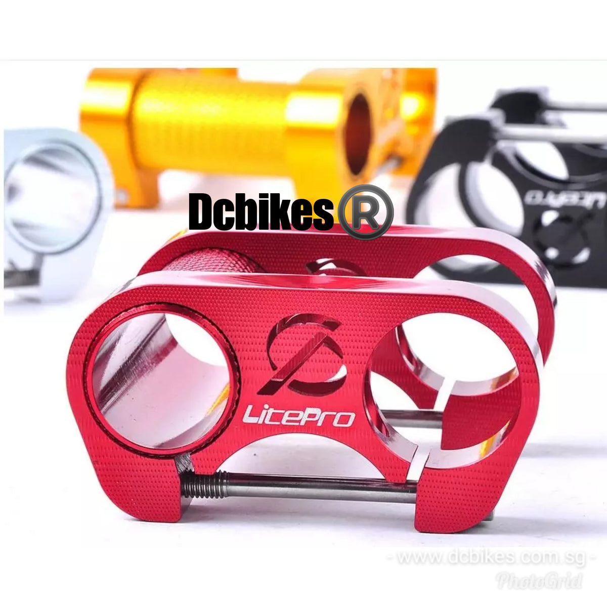 Litepro Adjustable Double Stem Escooter/Folding Bike Handlebar Stem 25 ...