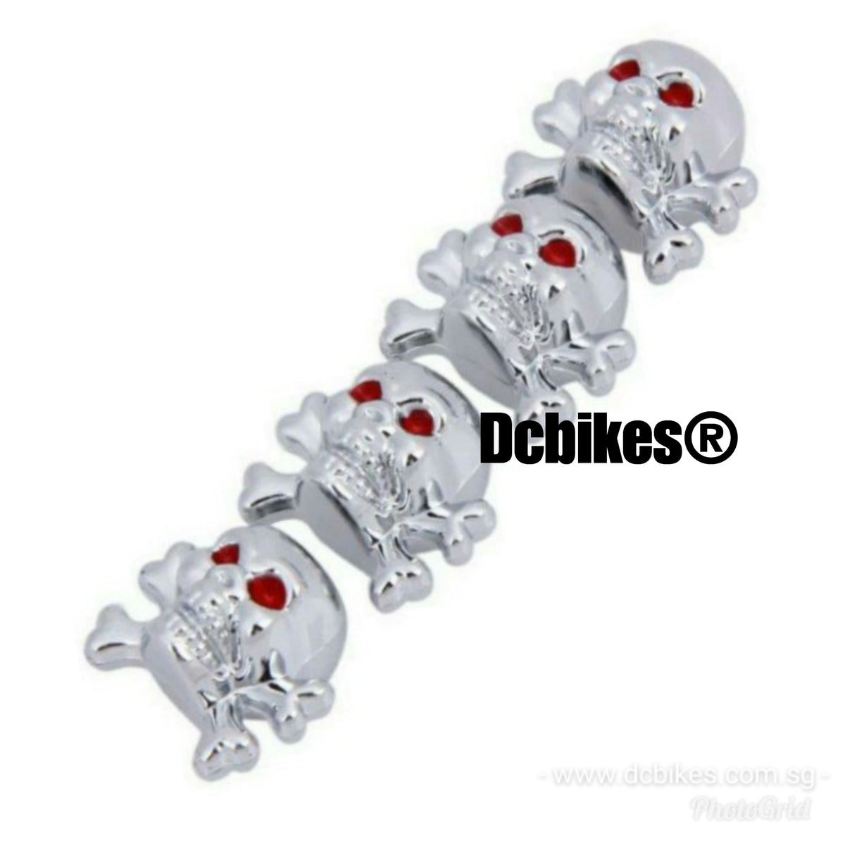 The Terminator Skeleton Bicycle Escooter Schrader Valve Caps – Dcbikes