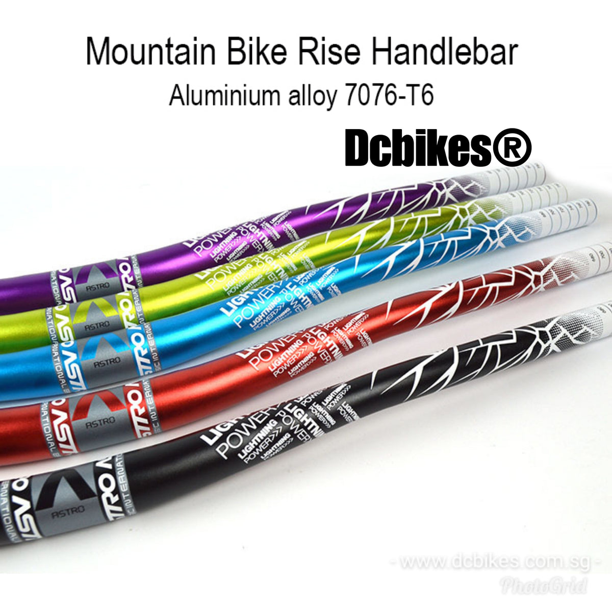 Astro 780mm Anodized 15mm Rise MTB Handlebar 31.8mm – Dcbikes