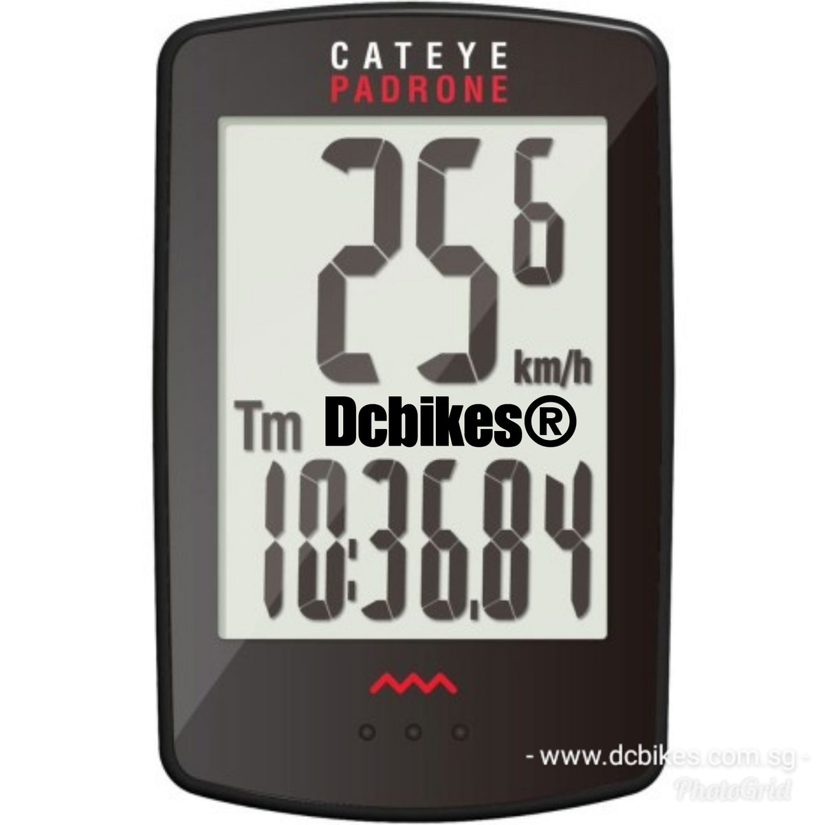Cateye Padrone Large Screen MTB Road Cycling Wireless Speedometer Comp ...