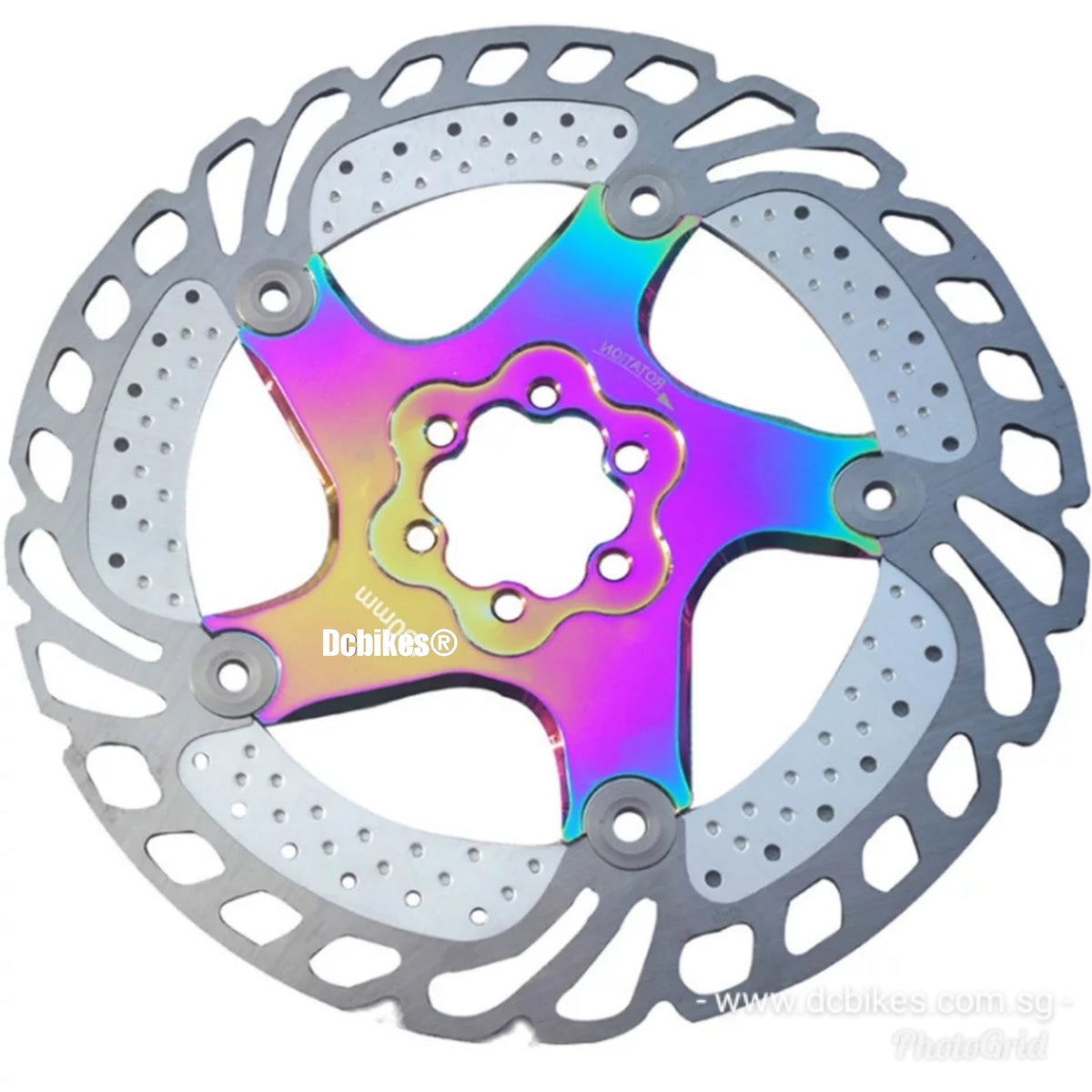 Jet Fuel Oil Slick MTB Floating Disc Brakes Rotor + T25 Bolts – Dcbikes