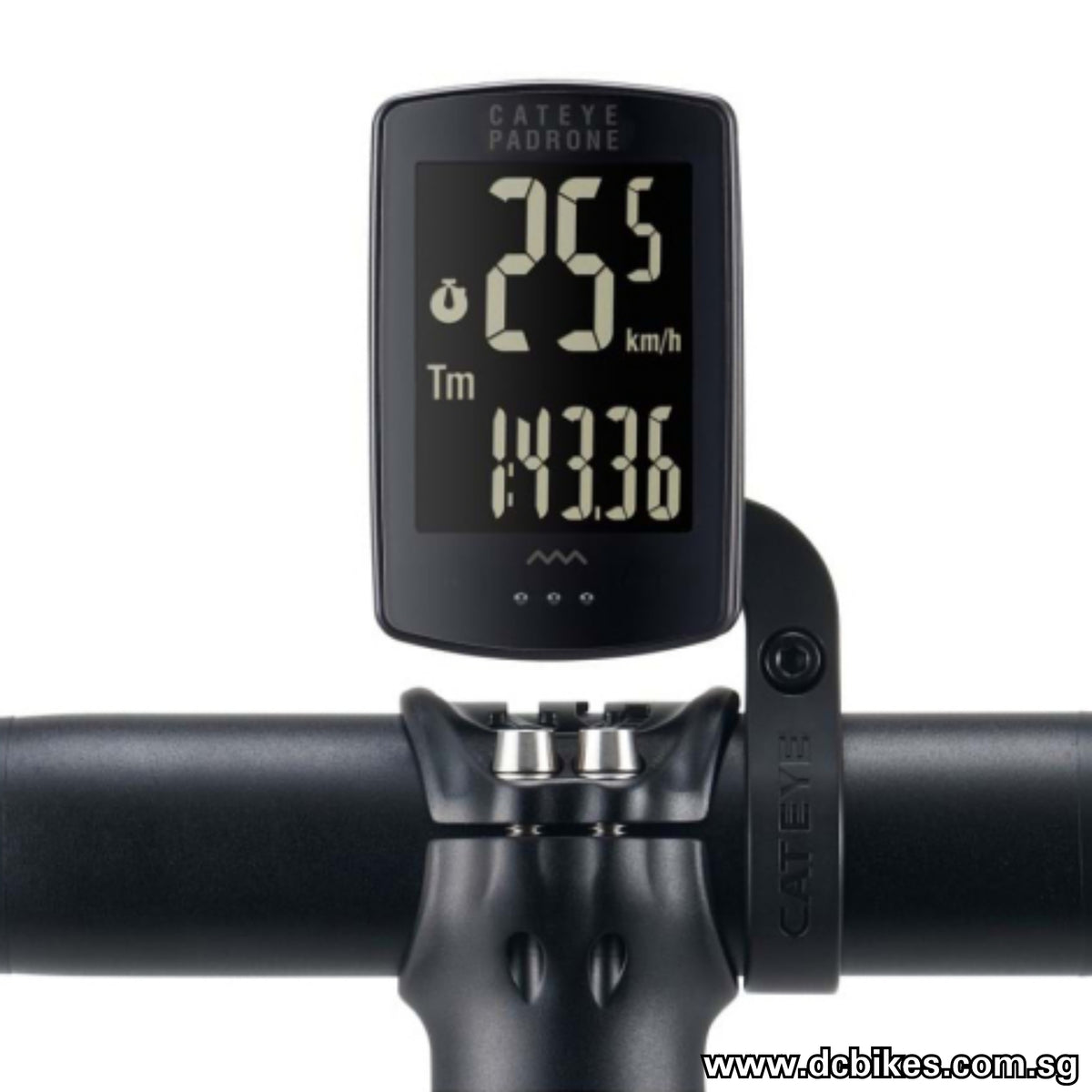 Cateye Padrone Black Stealth Wireless Cycling Computer – Dcbikes