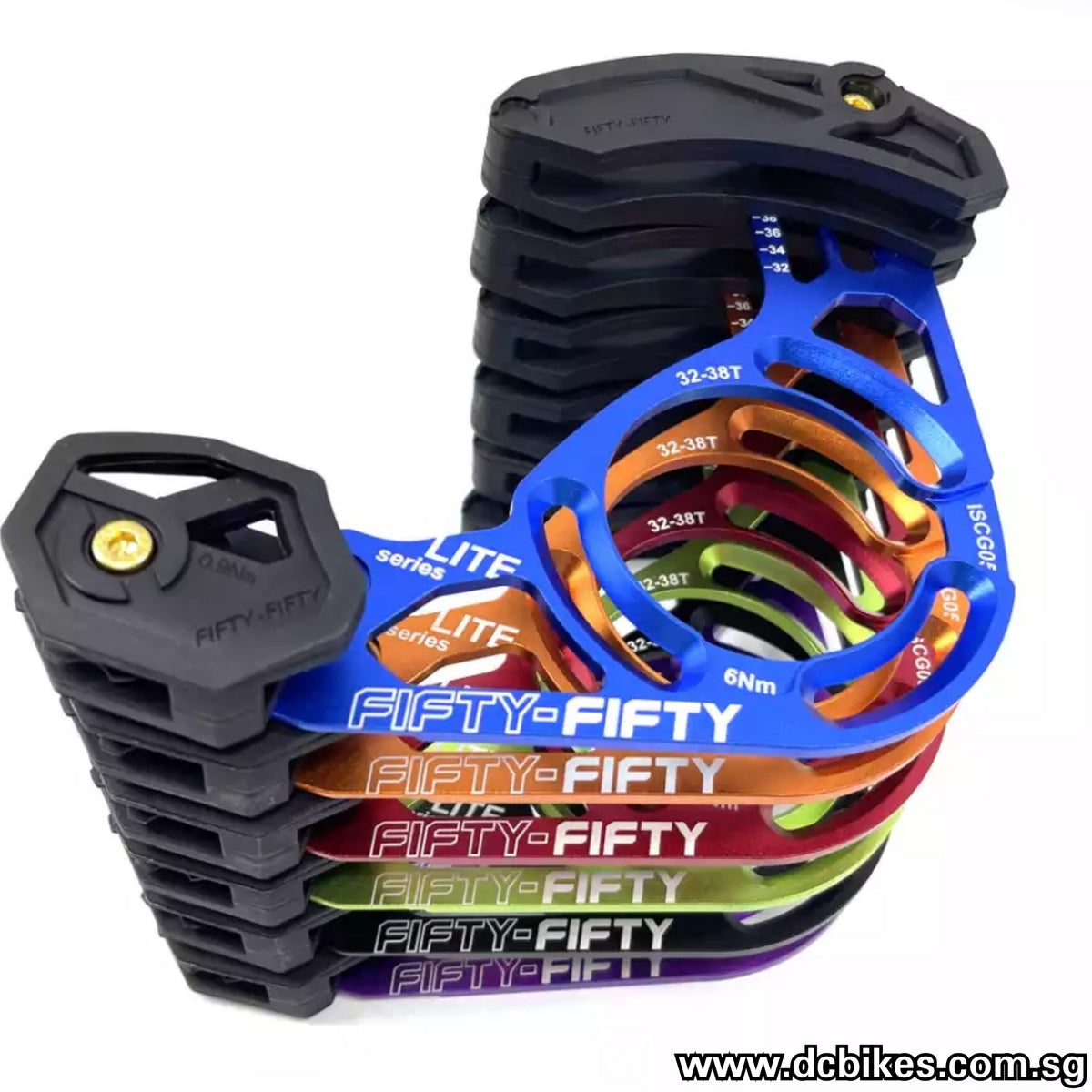 Fifty-Fifty Iscg 05 32-38T 1 X Single Speed MTB Chain Guide Lite Serie ...