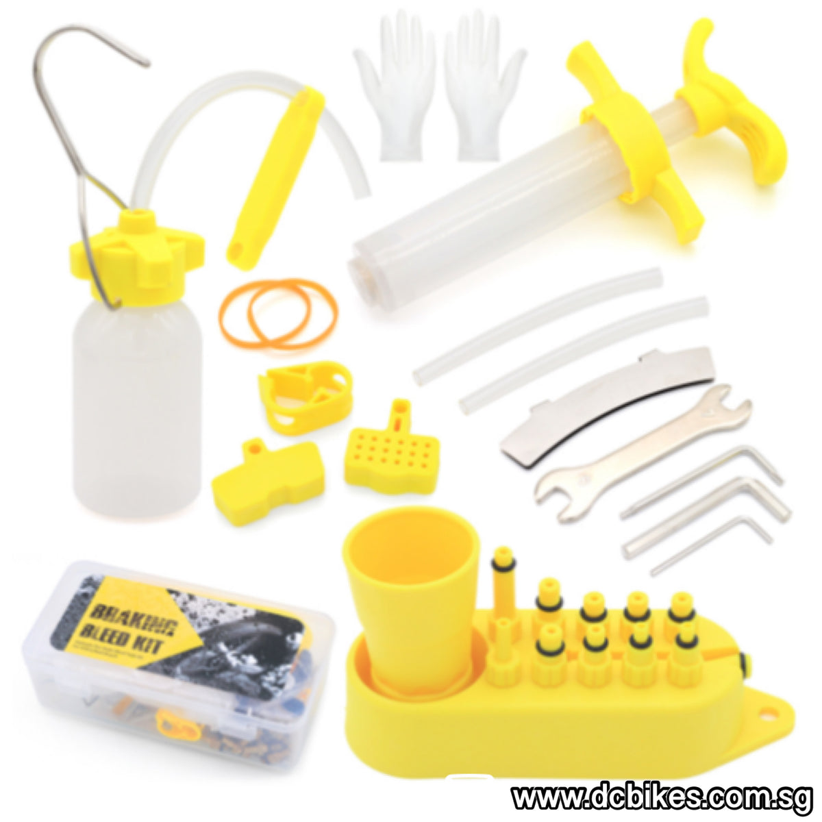 Hydraulic Brake Bleed Tool Kit Disc Brake For Shimano Sram Magura Zoom ...