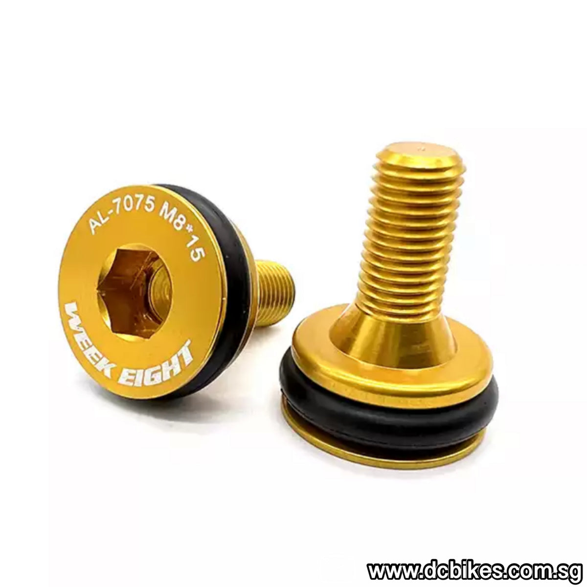 M8 X 15mm Aluminium Bolts For Square Tapered BB Crank Arms – Dcbikes