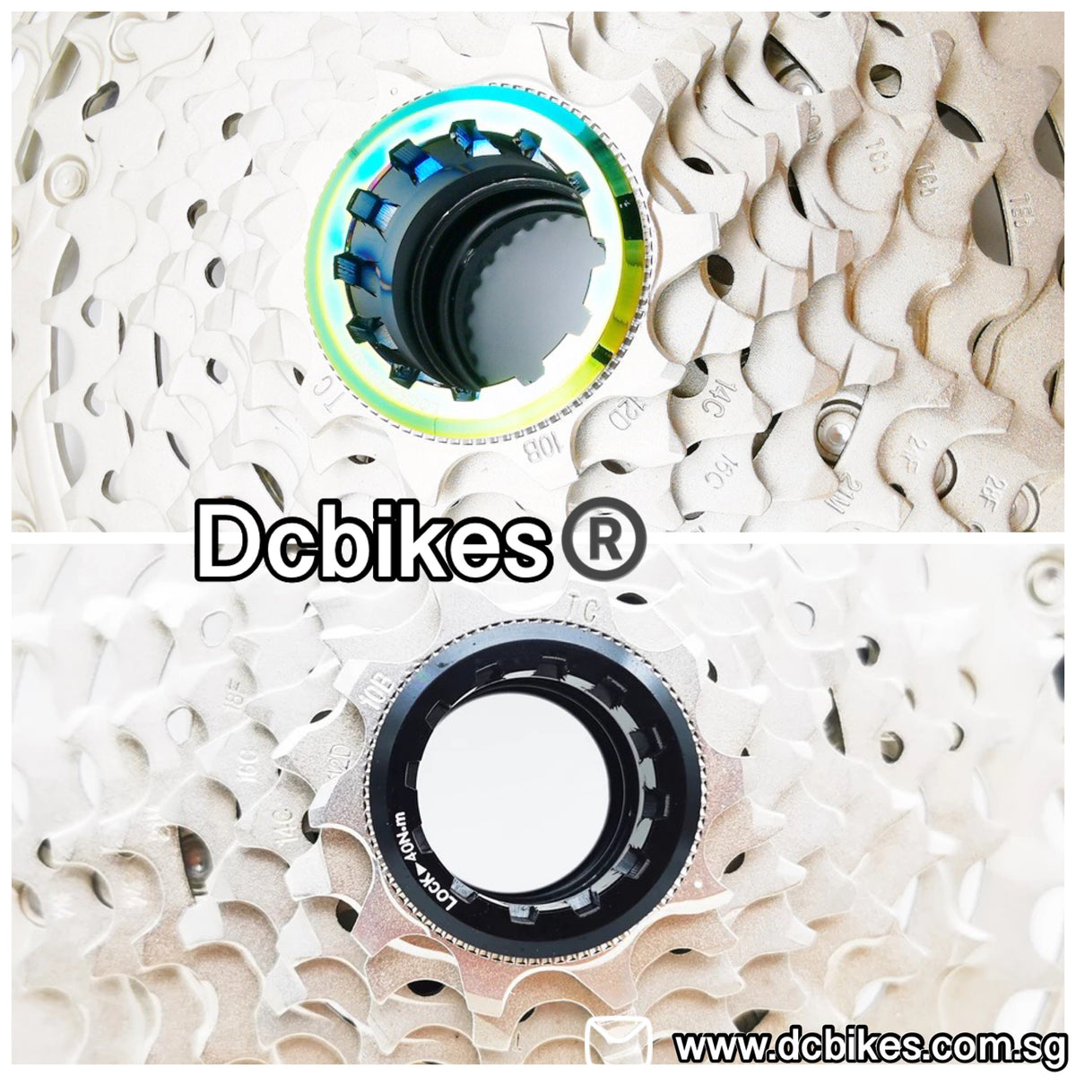 Cassette Lock Ring For Shimano 12 Speed Micro Spline XTR M9100 XT M810 ...