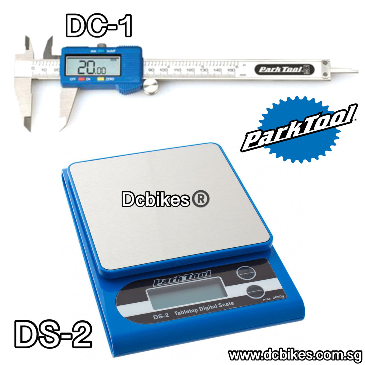 Park Tool Digital Vernier Caliper | Weighing Scale Tool DC-1 | DS-2 ...