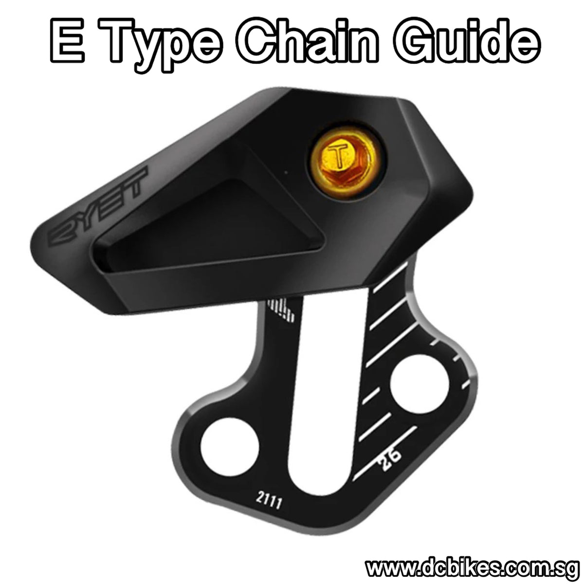 Single Speed Chain Guide For SRAM S3 and Shimano E-type and E2 MTB S3 ...