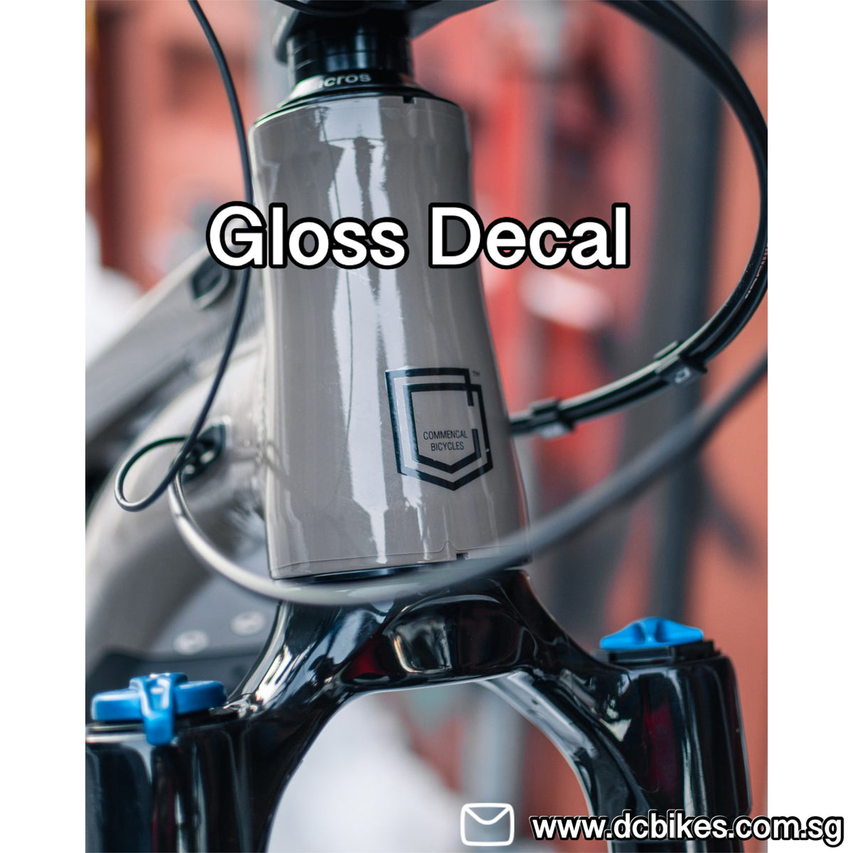 RideWrap™ Universal Gloss | Matt Bike Frame Fork Protection Film – By ...